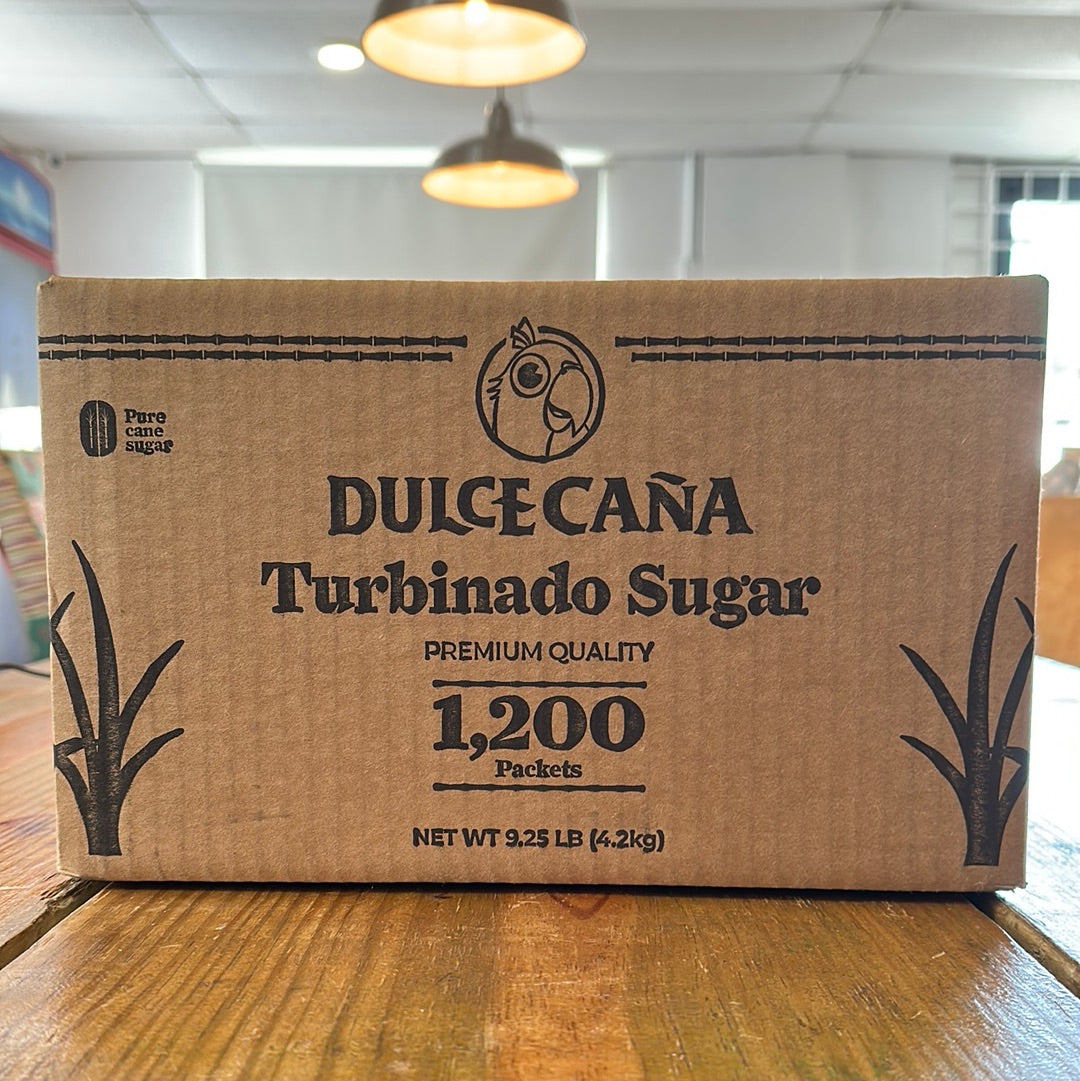 Dulce Caña Turbinado Sugar Packets Millennials Coffee Store