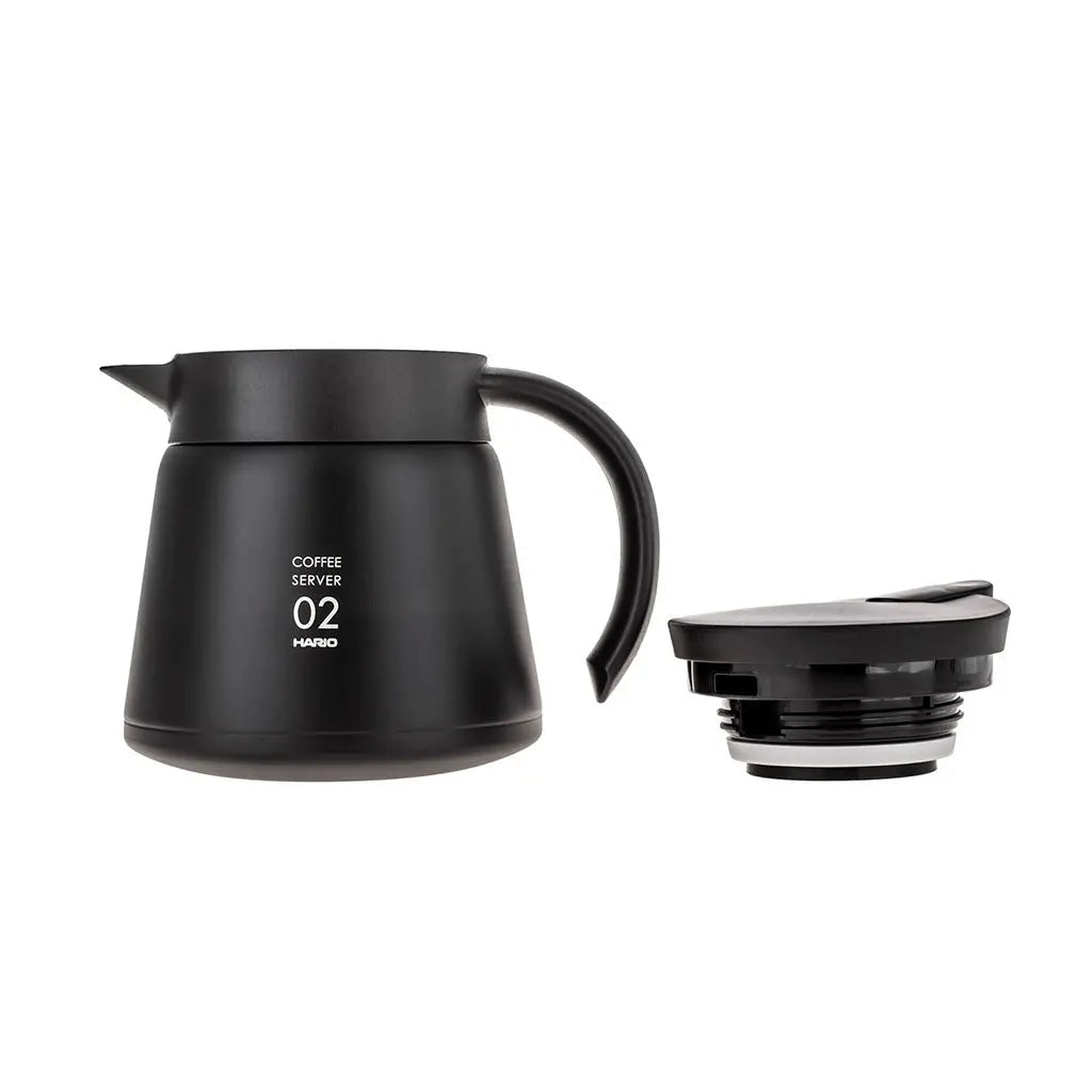 Hario V60 Vacuum Insulated Stainless Steel Server BLACK – Millennials ...